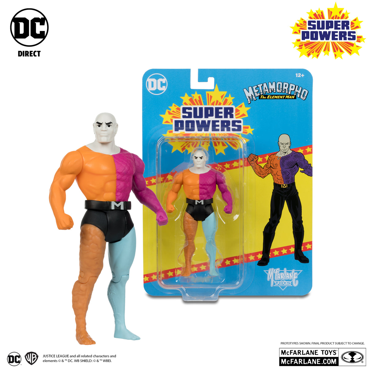 McFarlane Toys DC Super Powers Metamorpho Action Figure| St. Mark's Comics