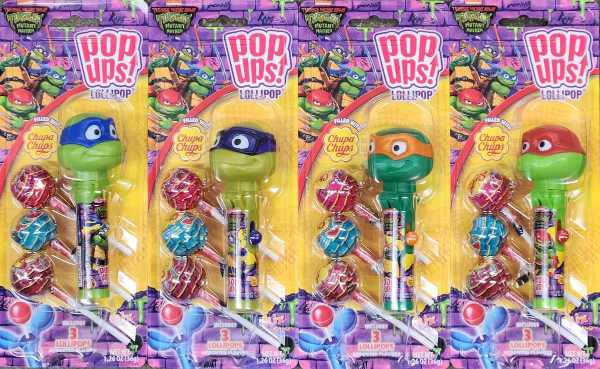 Teenage Mutant Ninja Turtles: Mutant Mayhem Pop Ups! Lollipops| St ...