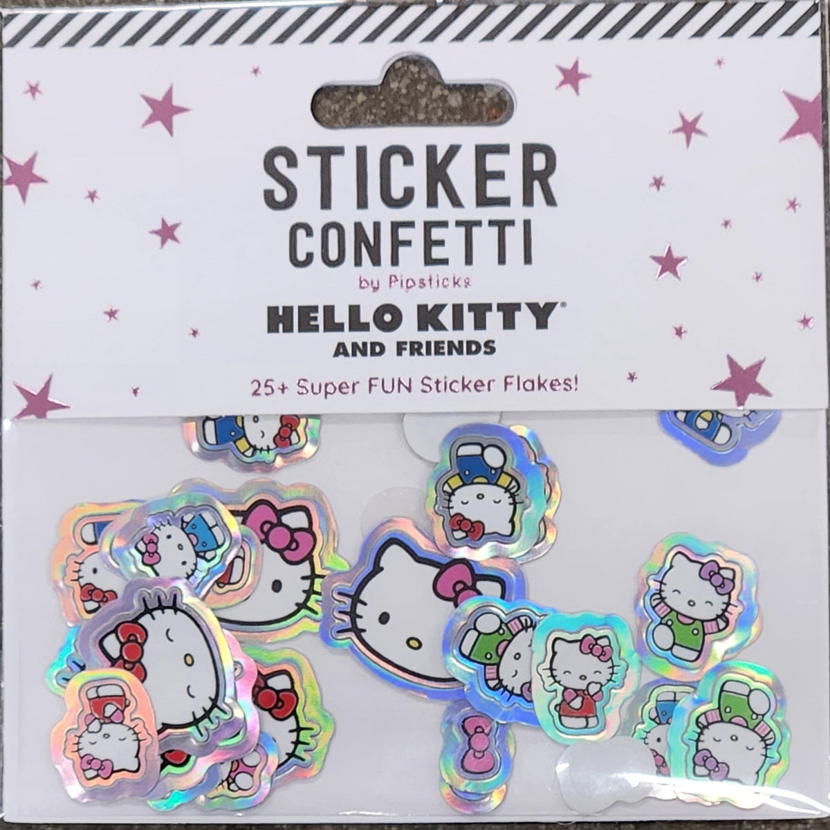 Pipsticks Sticker Confetti Hello Kitty and Friends Sticker Pack| St ...