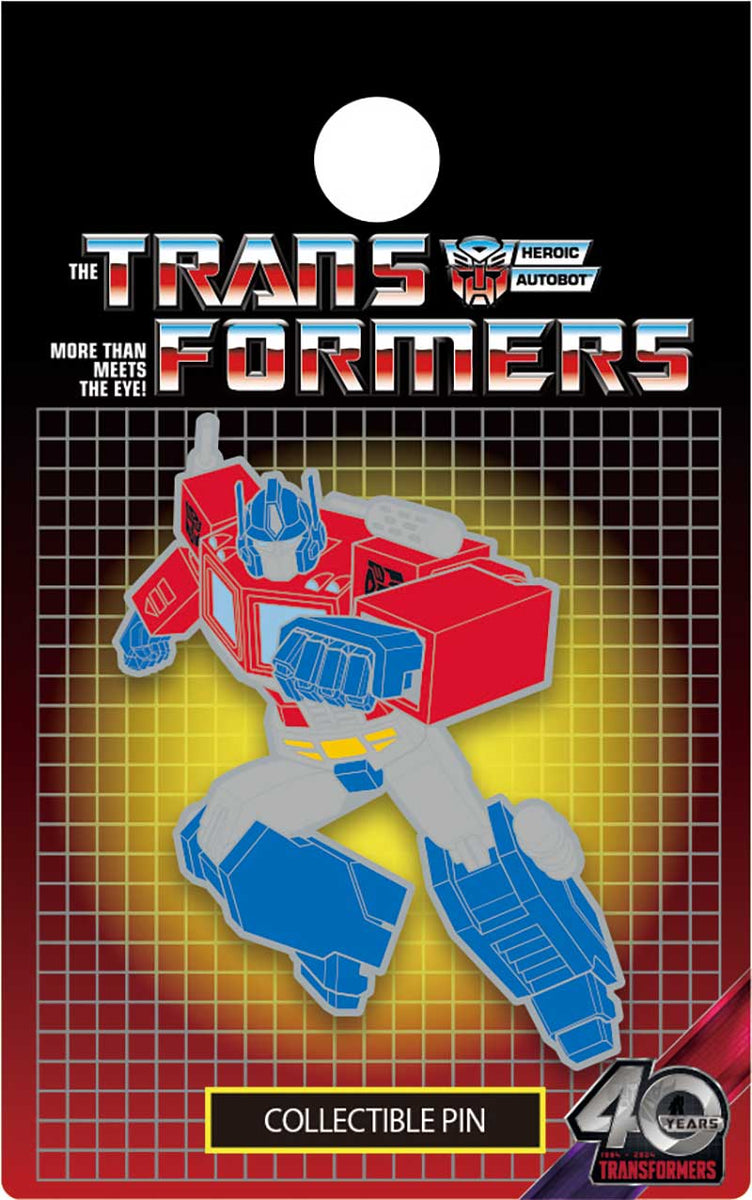 Monogram Transformers Optimus Prime Collectible Enamel Pin| St. Mark's ...