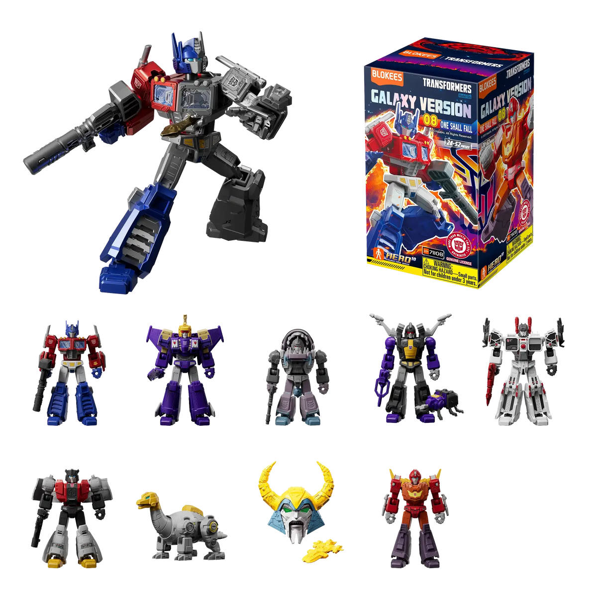 Transformers Blokees Galaxy Version Series 8 Blind Box Model Kit| St ...