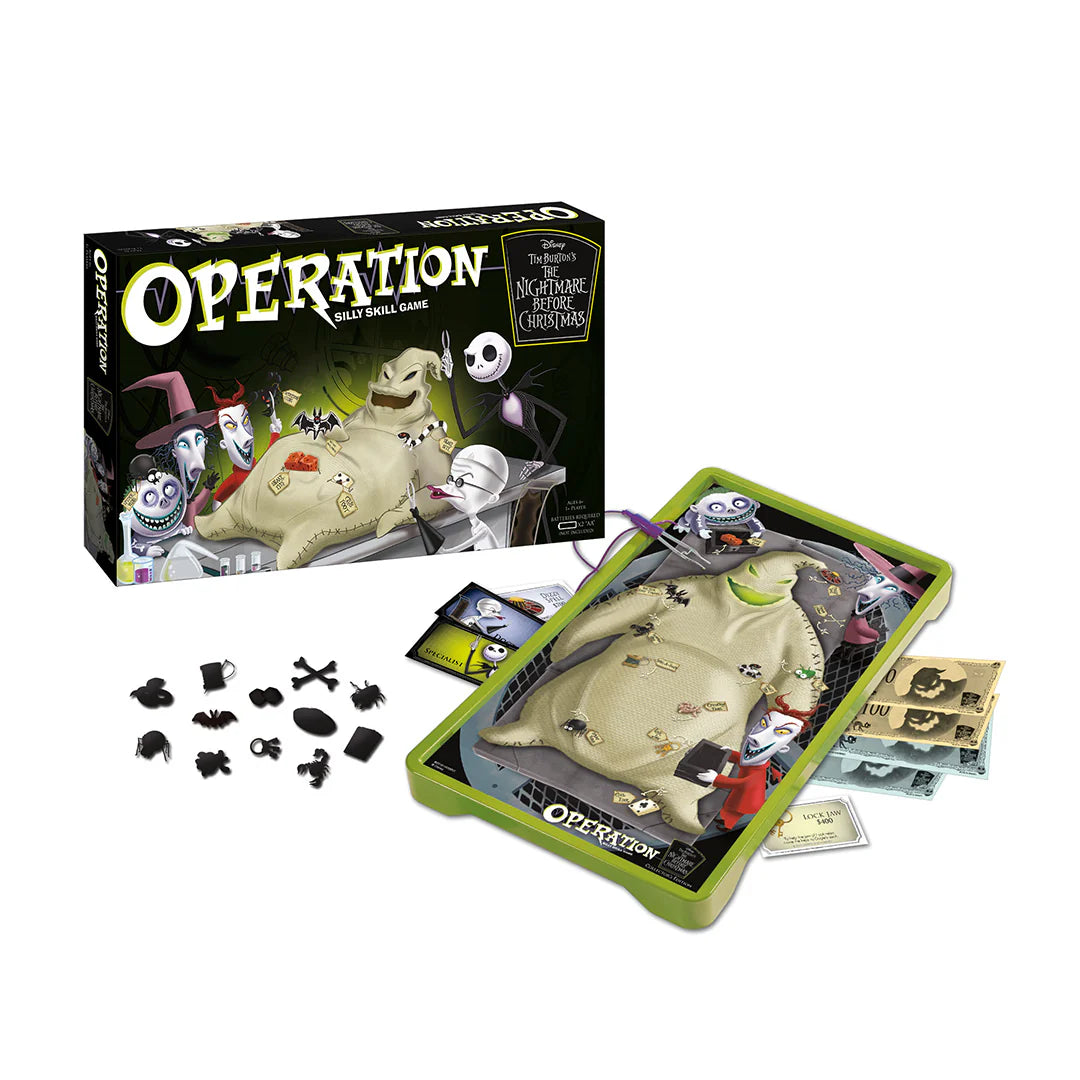 Nightmare Before Christmas Operation Silly Skill Game| St. Mark's Comics