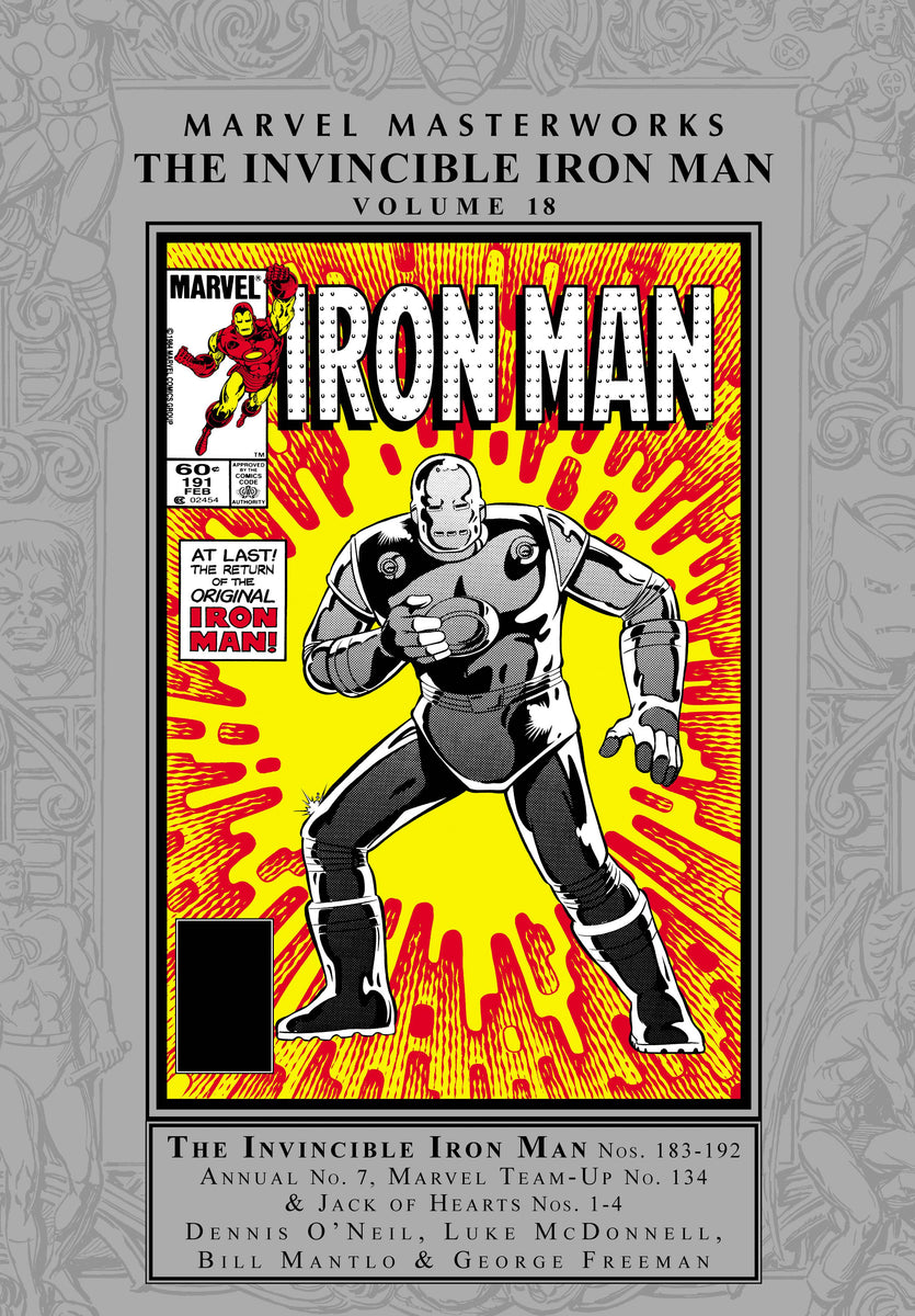 Marvel Masterworks Invincible Iron Man Vol. 18 HC| St. Mark's Comics