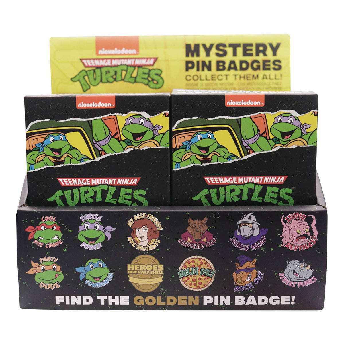 Teenage Mutant Ninja Turtles Mystery Enamel Pin Badges| St. Mark's Comics