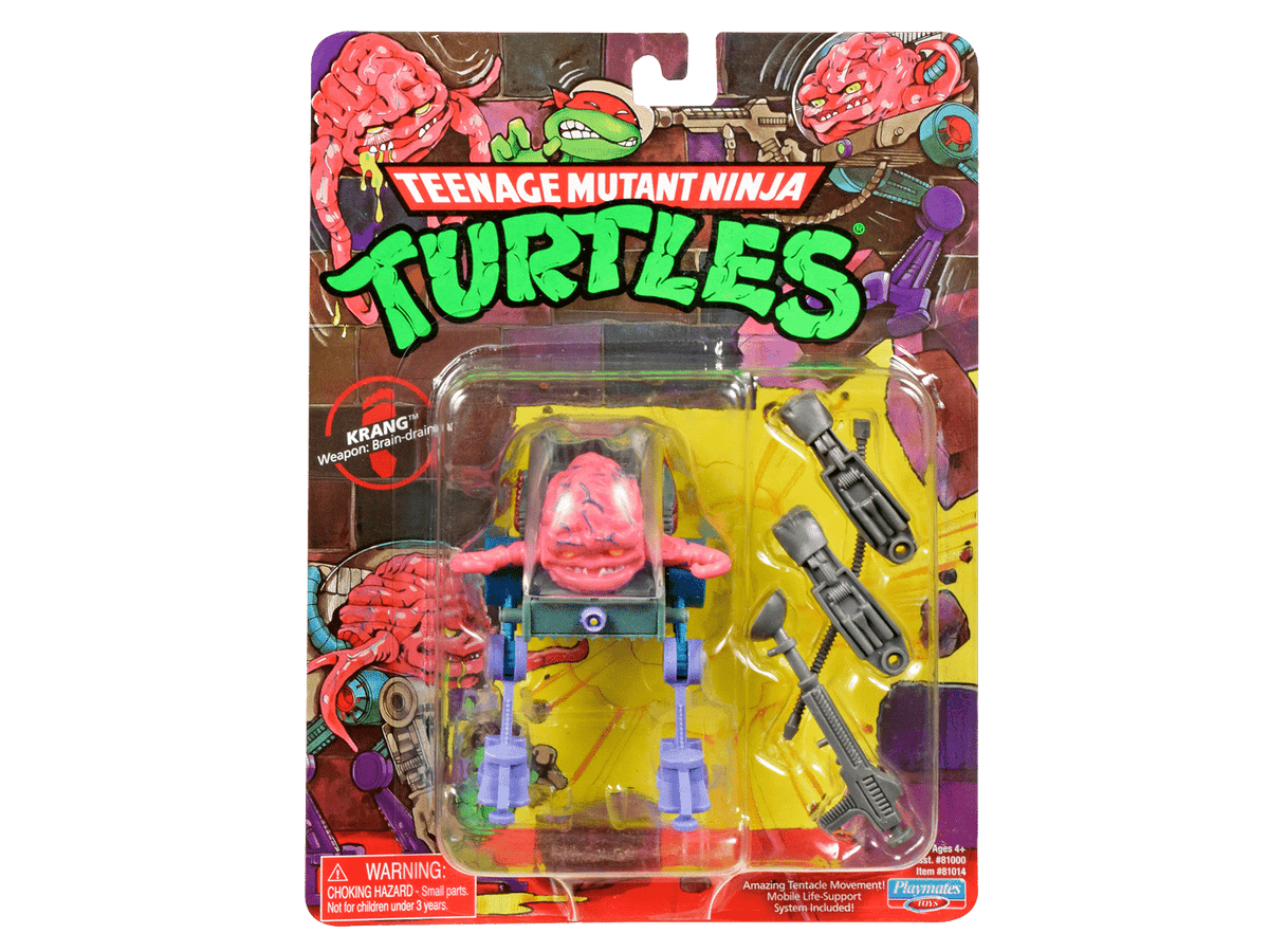 Playmates Teenage Mutant Ninja Turtles 40th Anniversary Krang Action F ...