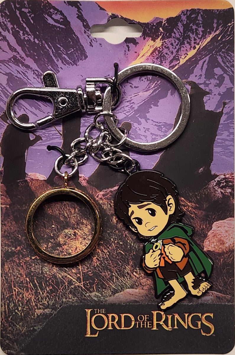 Lord of the Rings Frodo & One Ring Enamel Charms Keychain| St. Mark's ...