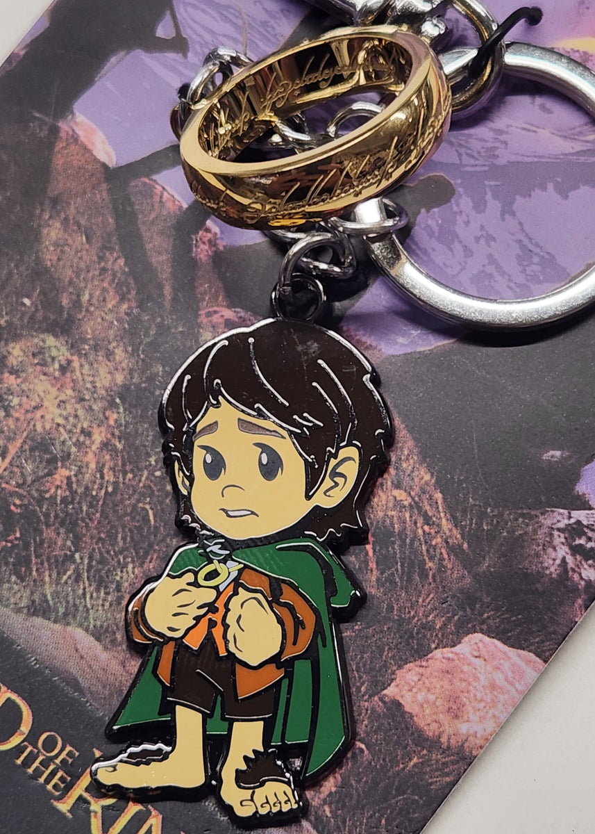 Lord of the Rings Frodo & One Ring Enamel Charms Keychain| St. Mark's ...