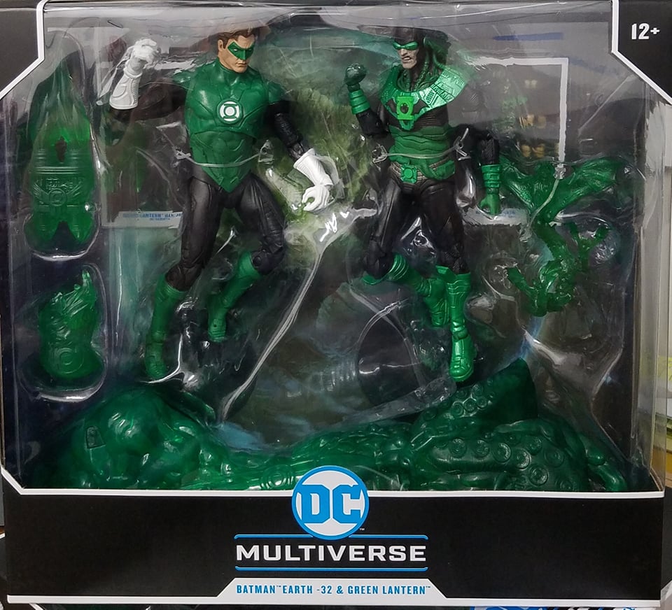 McFarlane Toys DC Multiverse: Batman Earth -32 (Dawnbreaker) & Green L ...