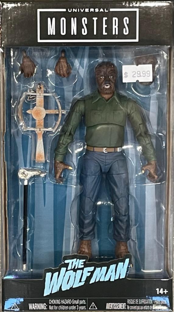 Jada Toys Universal Monsters The Wolf Man Action Figure| St. Mark's Comics